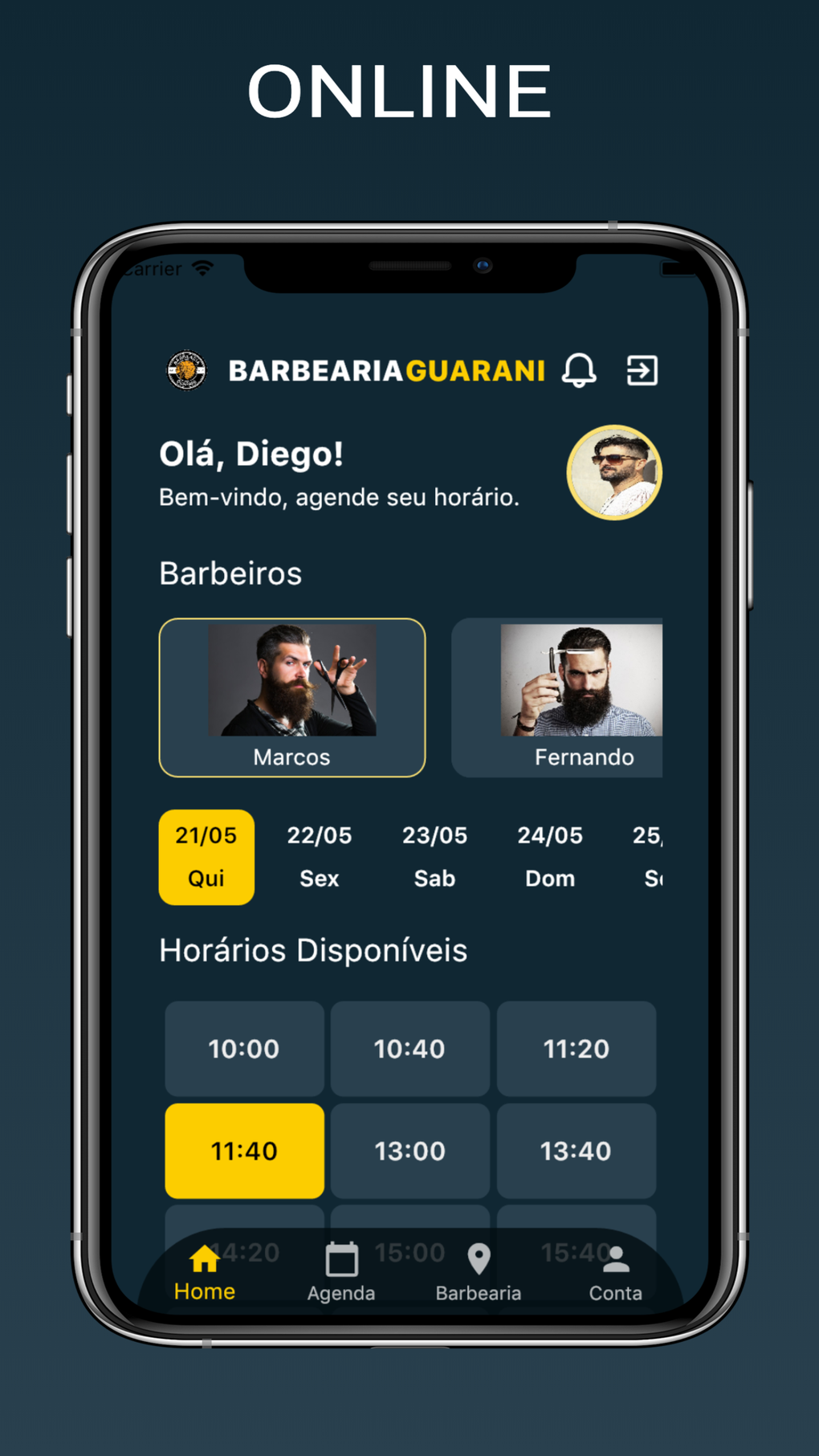 Barbearia Guarani para iPhone - Descargar
