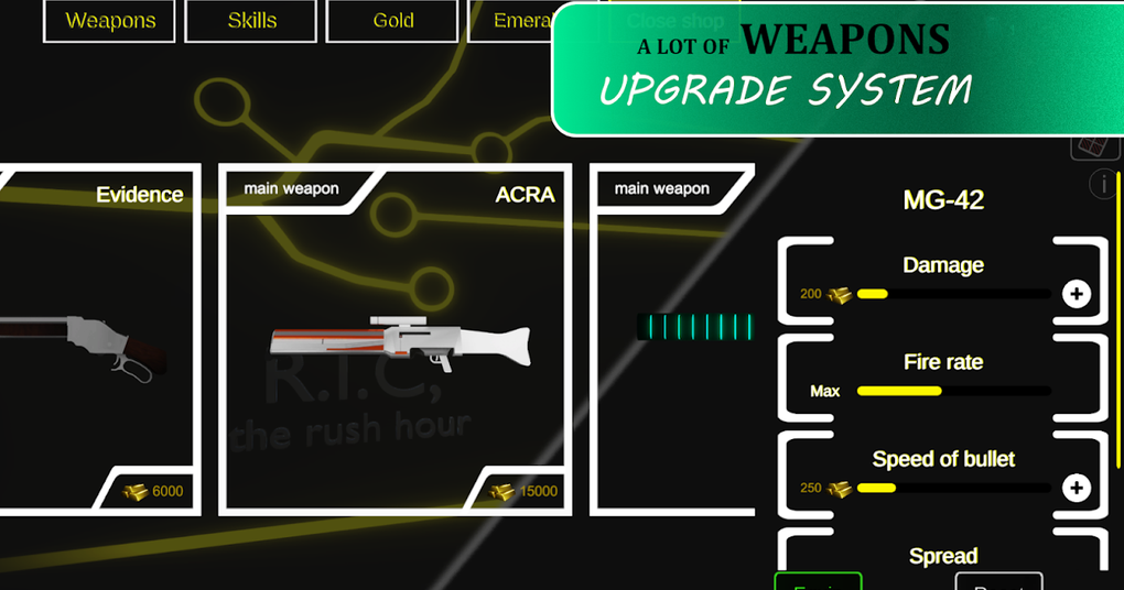 Android 용 RIC: the rush hour 3D first person shooter puzzle APK - 다운로드