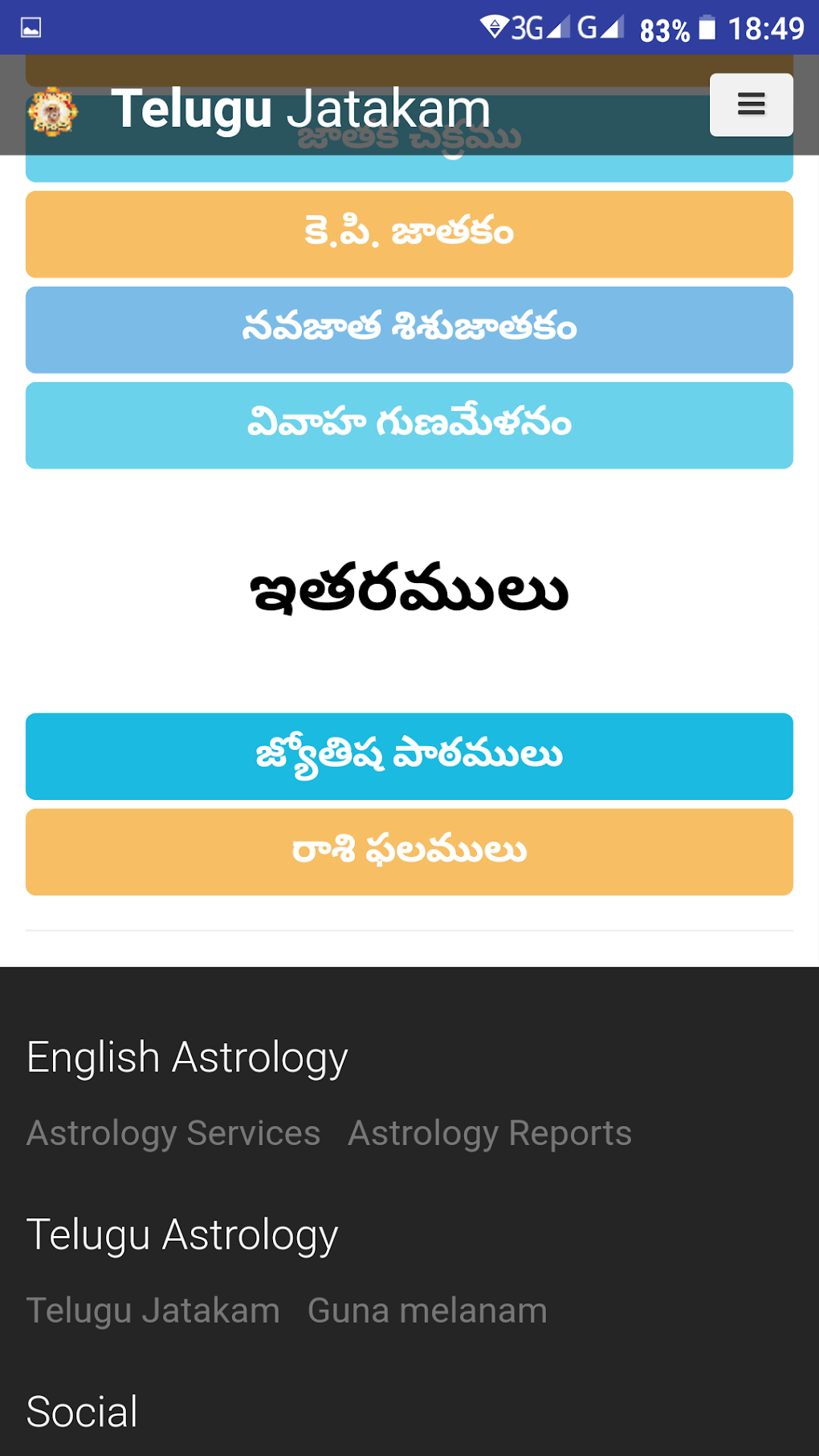 Telugu Horoscope - Jatakam APK for Android - Download