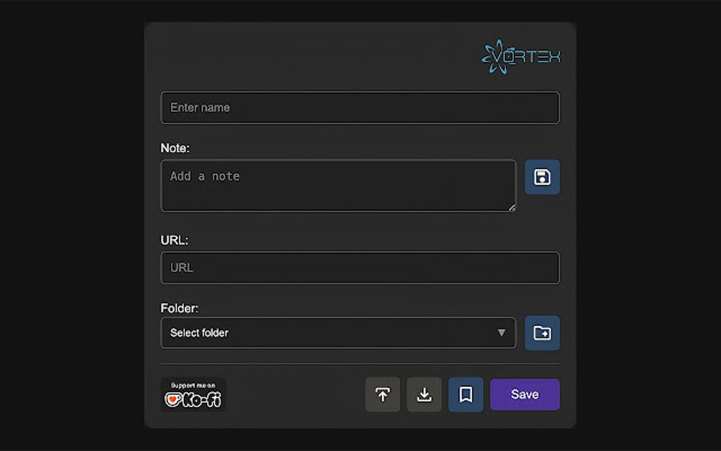 Vortex Bookmark Manager for Google Chrome - Extension Download