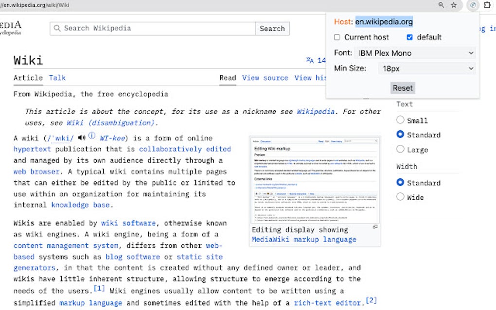 Font Style para Google Chrome - Extensión Descargar