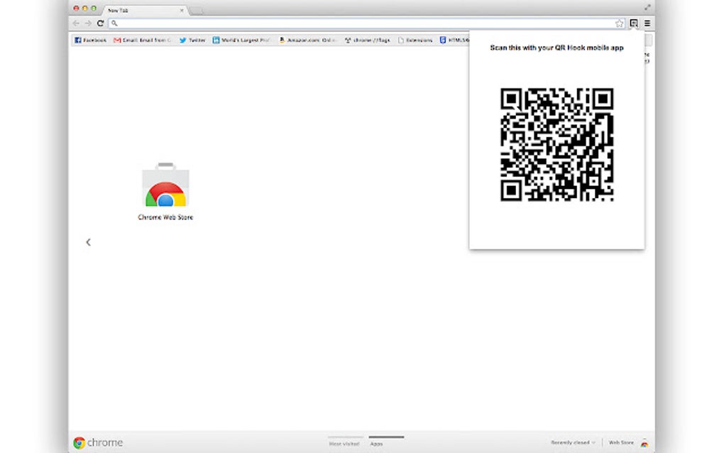 QR Hook Password Manager para Google Chrome - Extensión Descargar