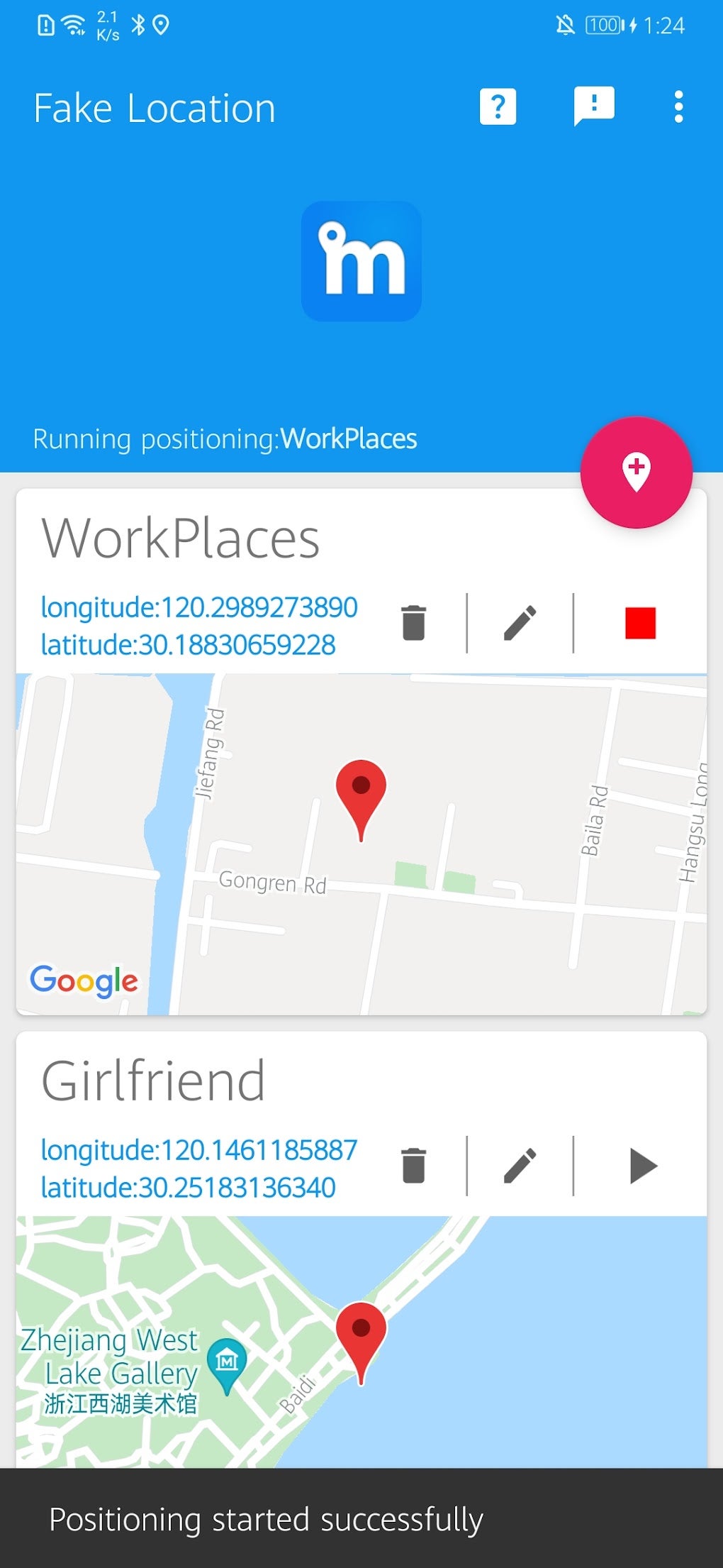 Fake Location para Android - Descargar