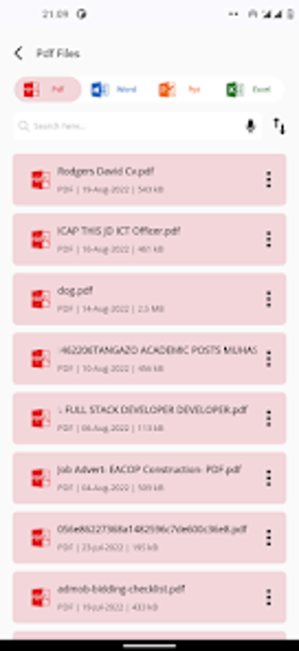 Documents Reader สำหรับ Android - ดาวน์โหลด
