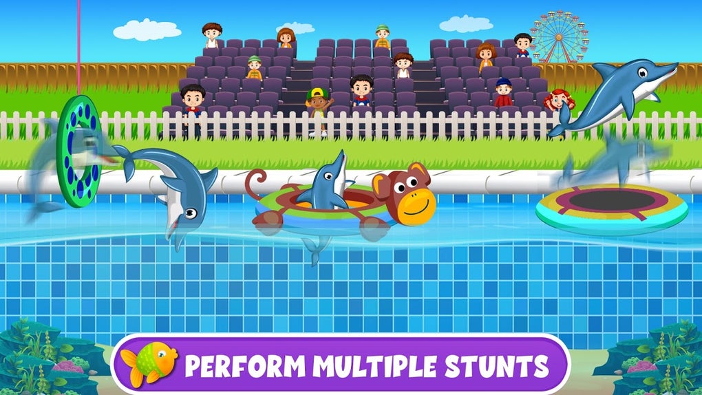 Dolphin Water Rush: Water Park Show Adventure APK for Android - Download