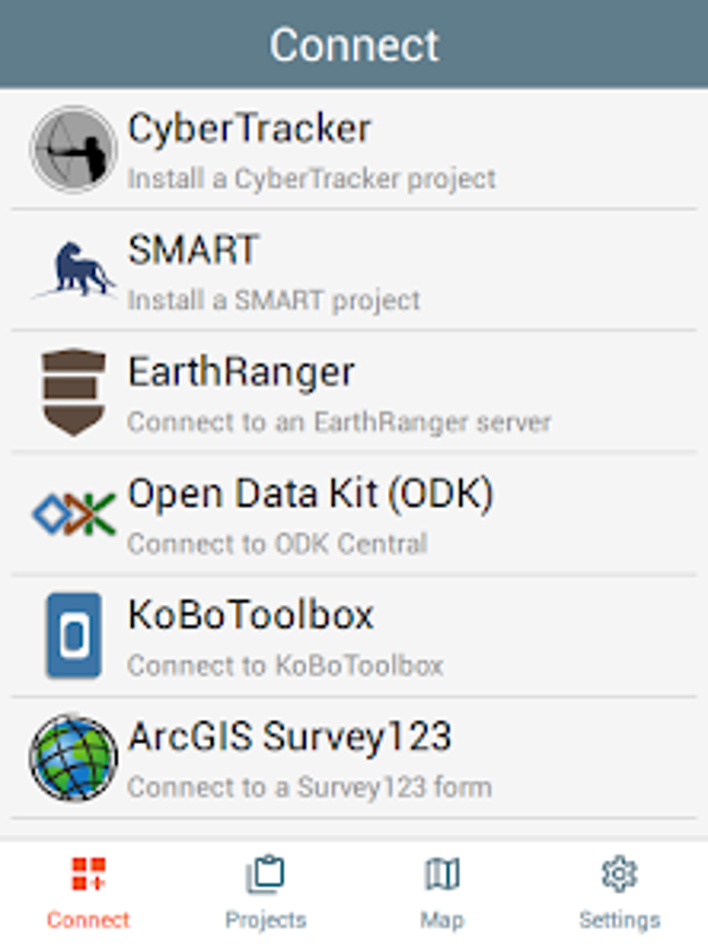 CyberTracker para Android - Descargar