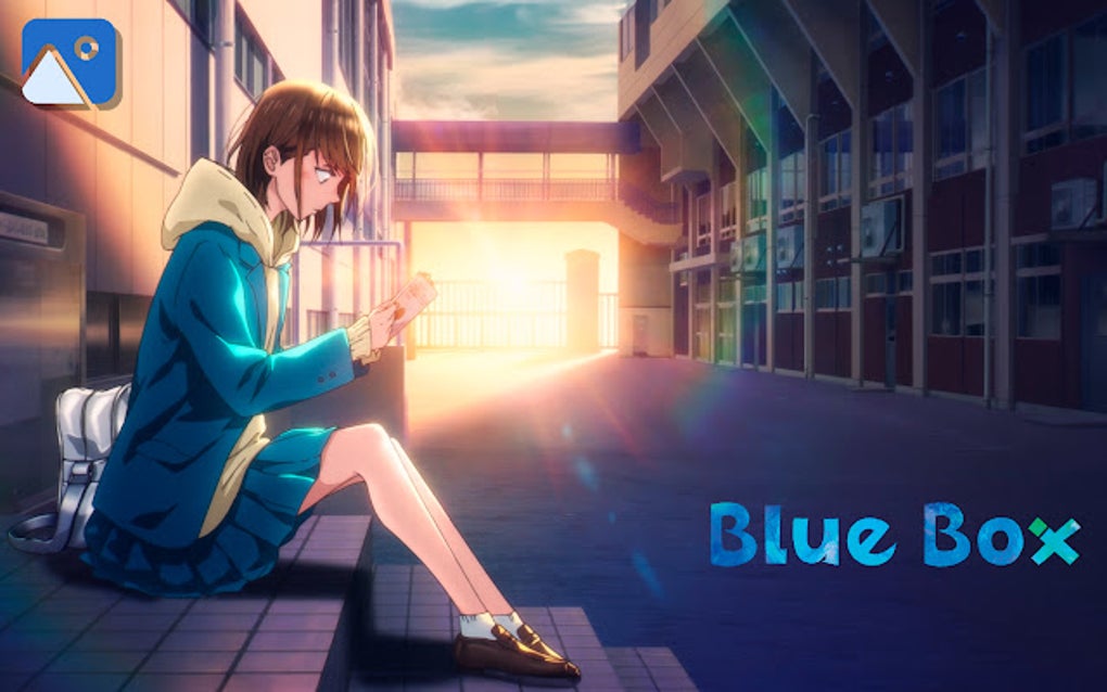 Blue Box Anime Wallpaper New Tab pour Google Chrome - Extension Télécharger