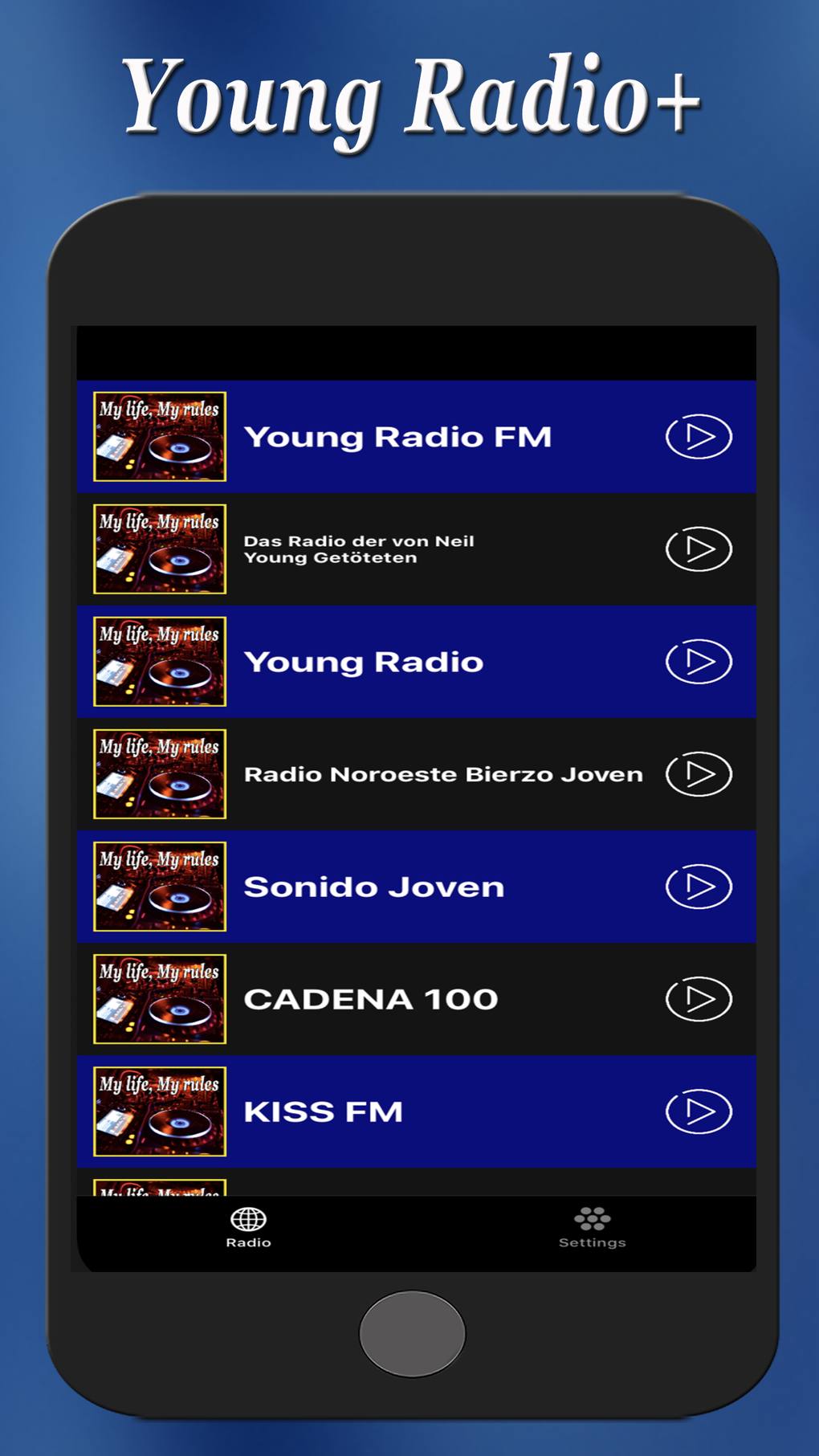 Young Radio for iPhone - Download