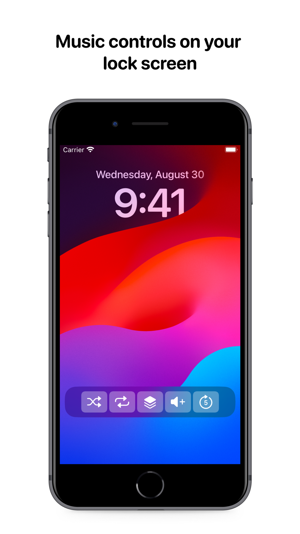 iPhone 용 ControlBar - Music Menu Bar - 다운로드 iPhone 용 ControlBar - Music Menu Bar - 다운로드