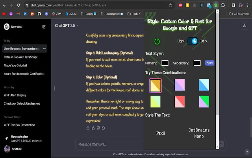 Stylo: Custom Color & Font for Google and GPT for Google Chrome ... Stylo: Custom Color & Font for Google and GPT for Google Chrome ...