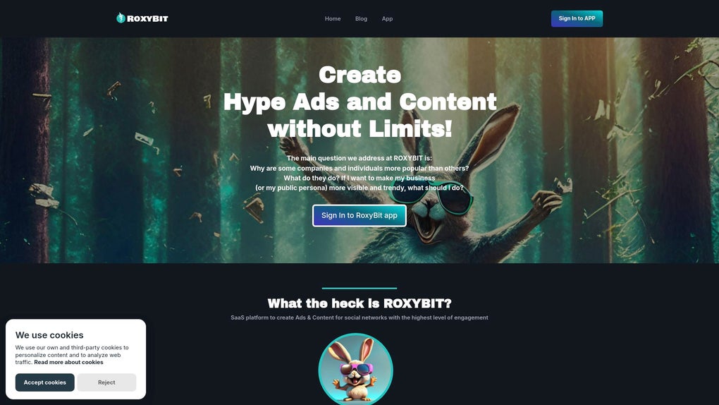 AI 디자인를 위한 RoxyBit - 리뷰, 기능 및 사용 사례