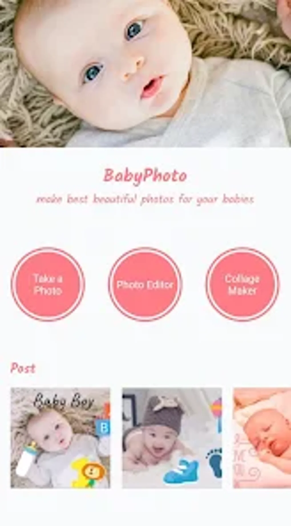 Baby Photo-Editor Milestone for Android - Download