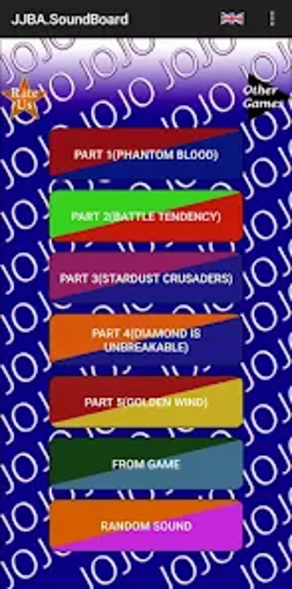 Jojo SoundBoard for Android - Download
