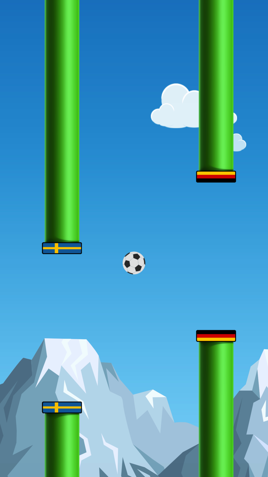 Flappy Euro Ball 2024 para iPhone - Descargar