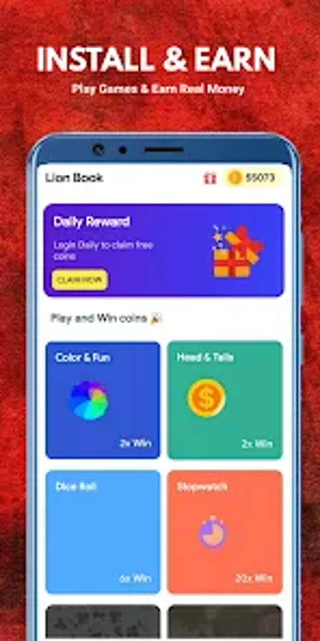 Lion Book - Games Real Cash para Android - Descargar