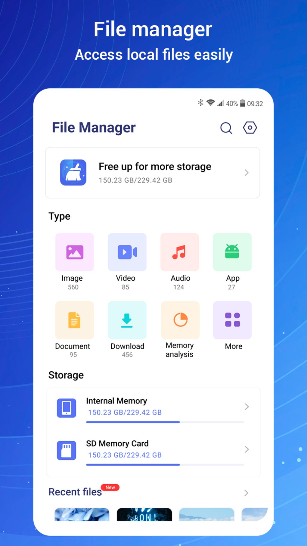 File Manager My Files para Android - Descargar