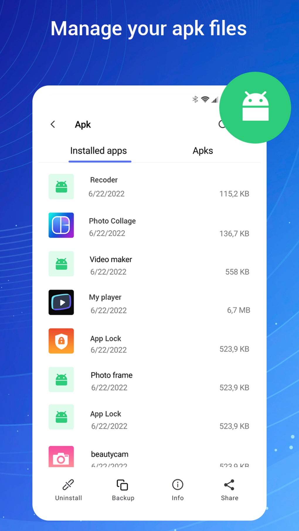 File Manager My Files para Android - Descargar