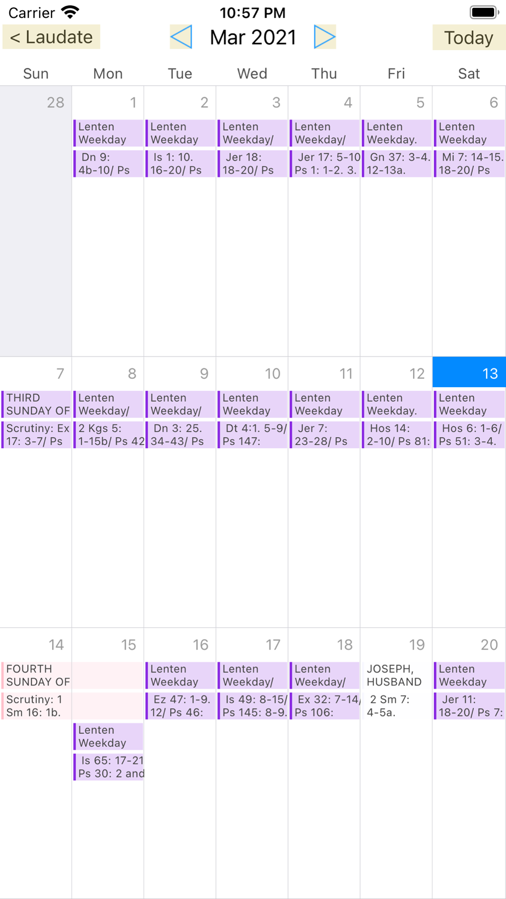 Laudate - 1 Catholic App for iPhone - Download