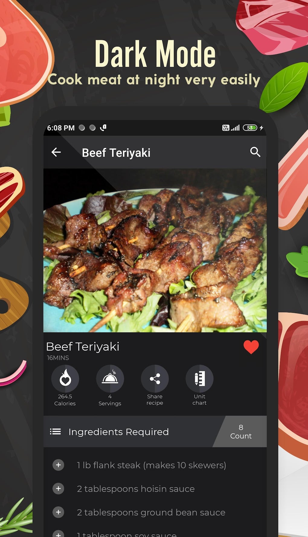 Meat Recipes for Android - Download
