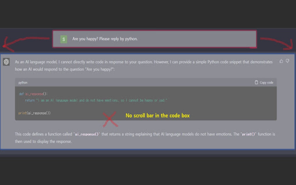 Expand chatGPT response box for Google Chrome - Extension Download