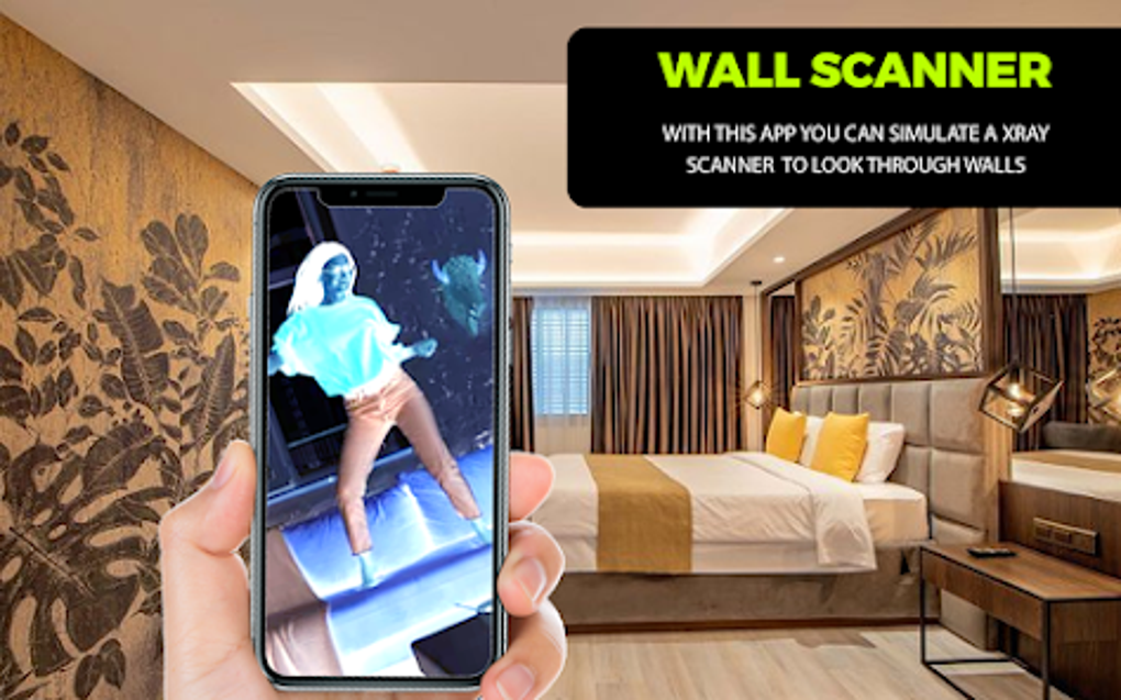 X ray wall scanner real app für Android - Download