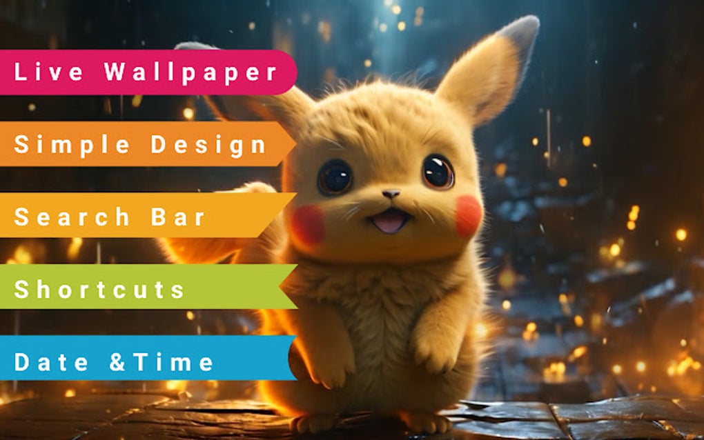 Pikachu Glows Live Wallpaper para Google Chrome - Extensión Descargar
