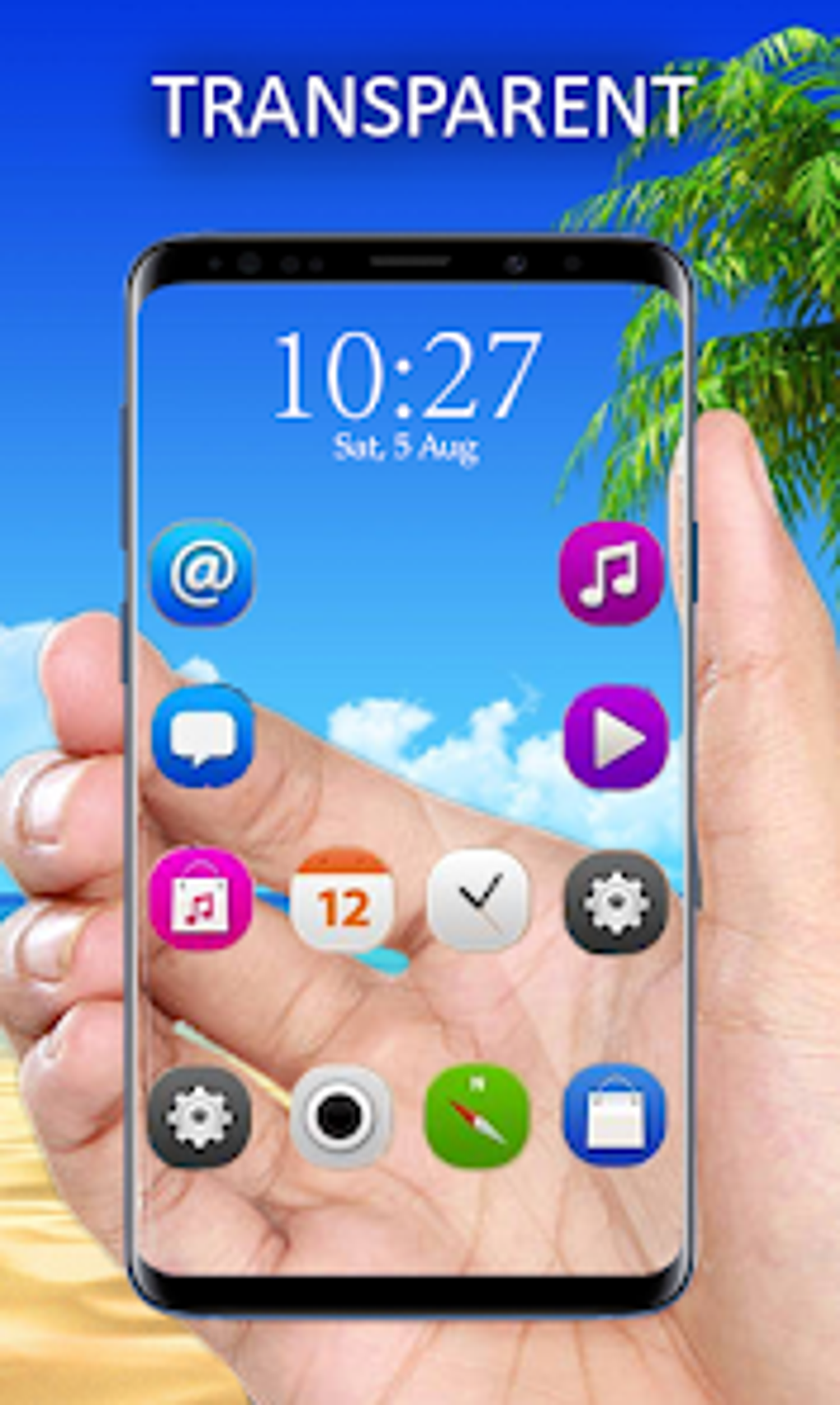 Transparent Screen Wallpaper cho Android - Tải về