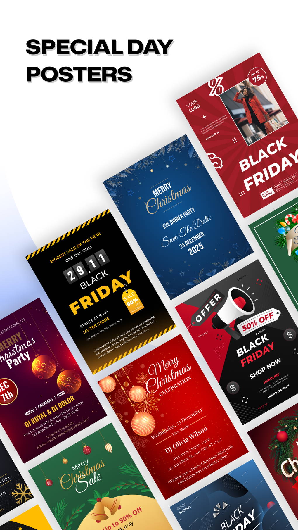 Poster Maker - Flyer Designer para iPhone - Descargar