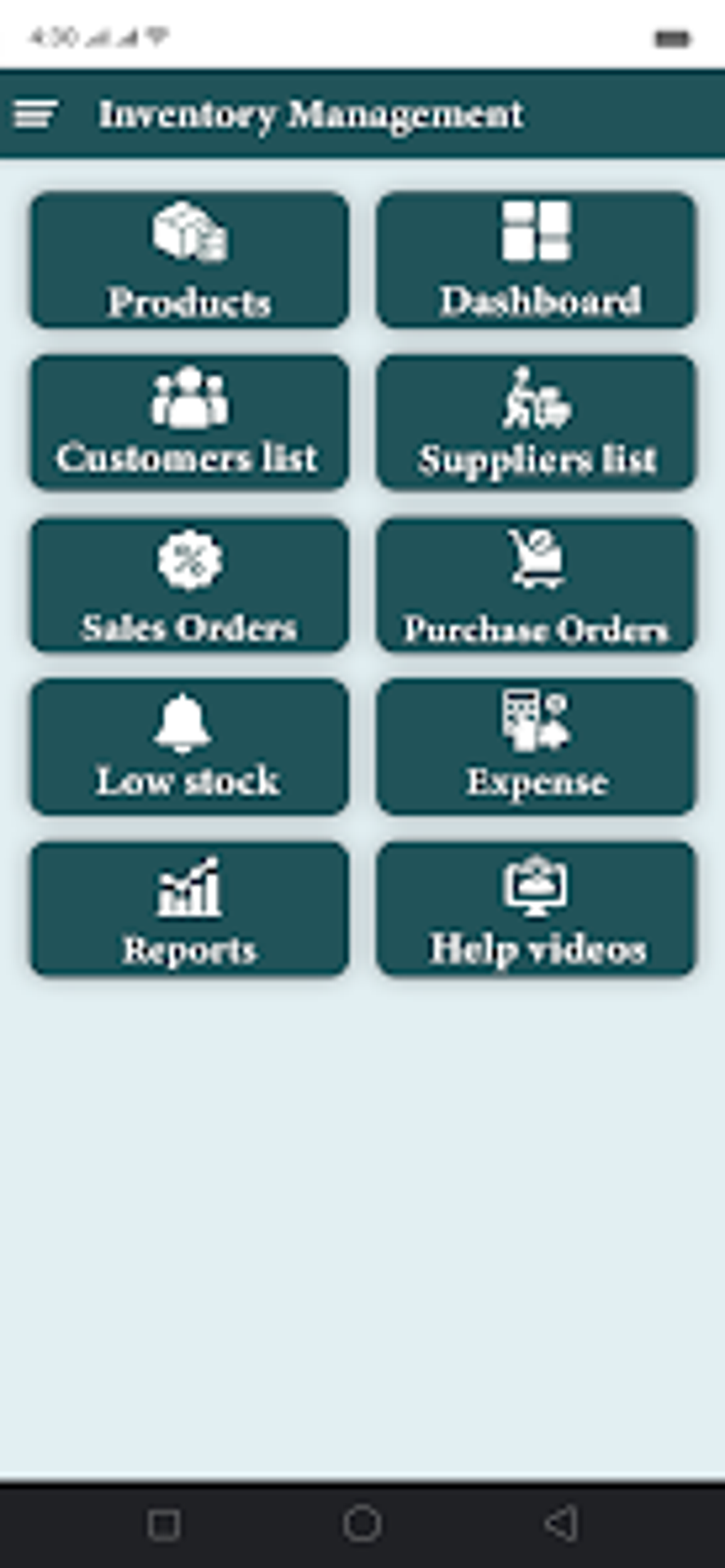 Inventory Management para Android - Download