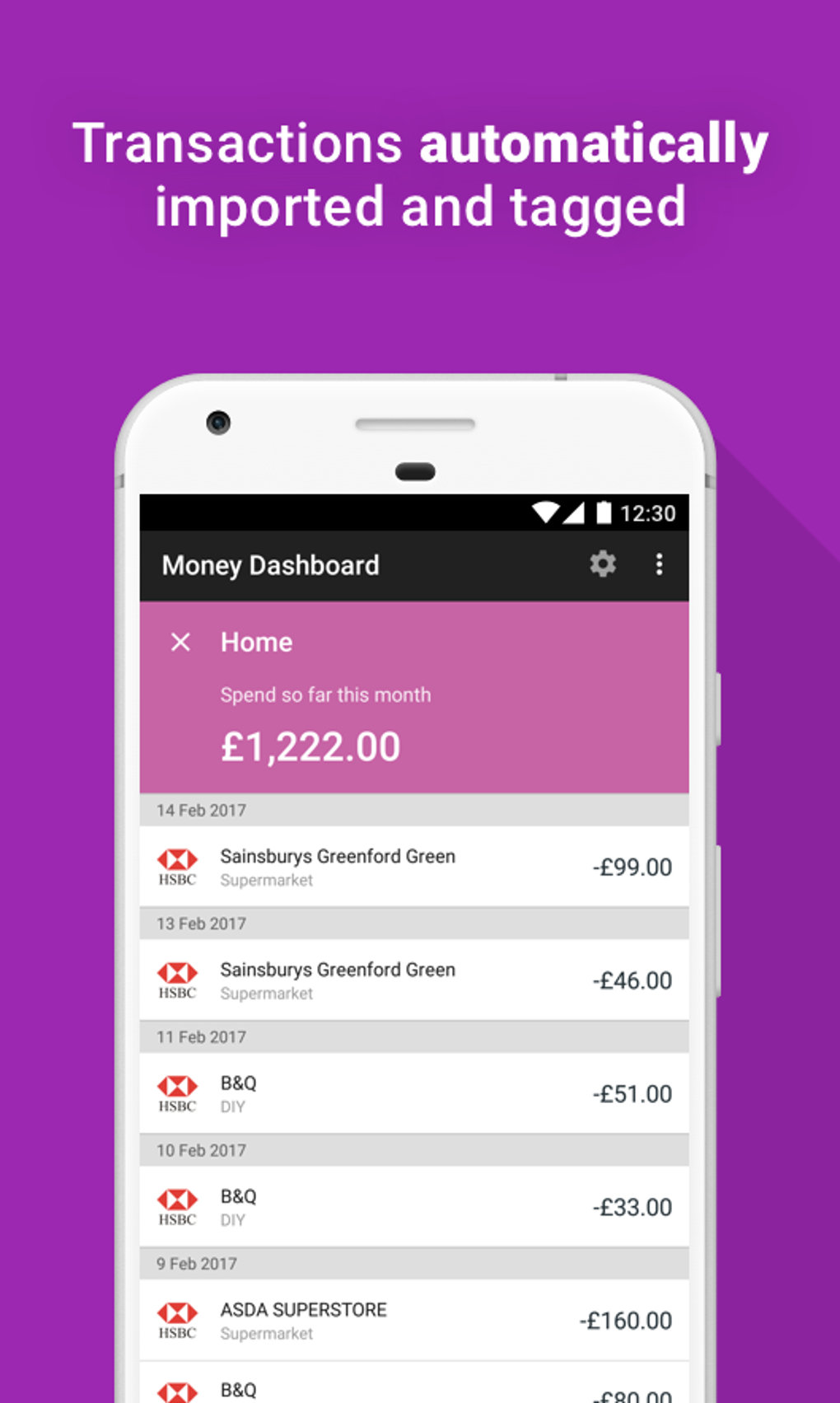 Money Dashboard Classic for Android - Download