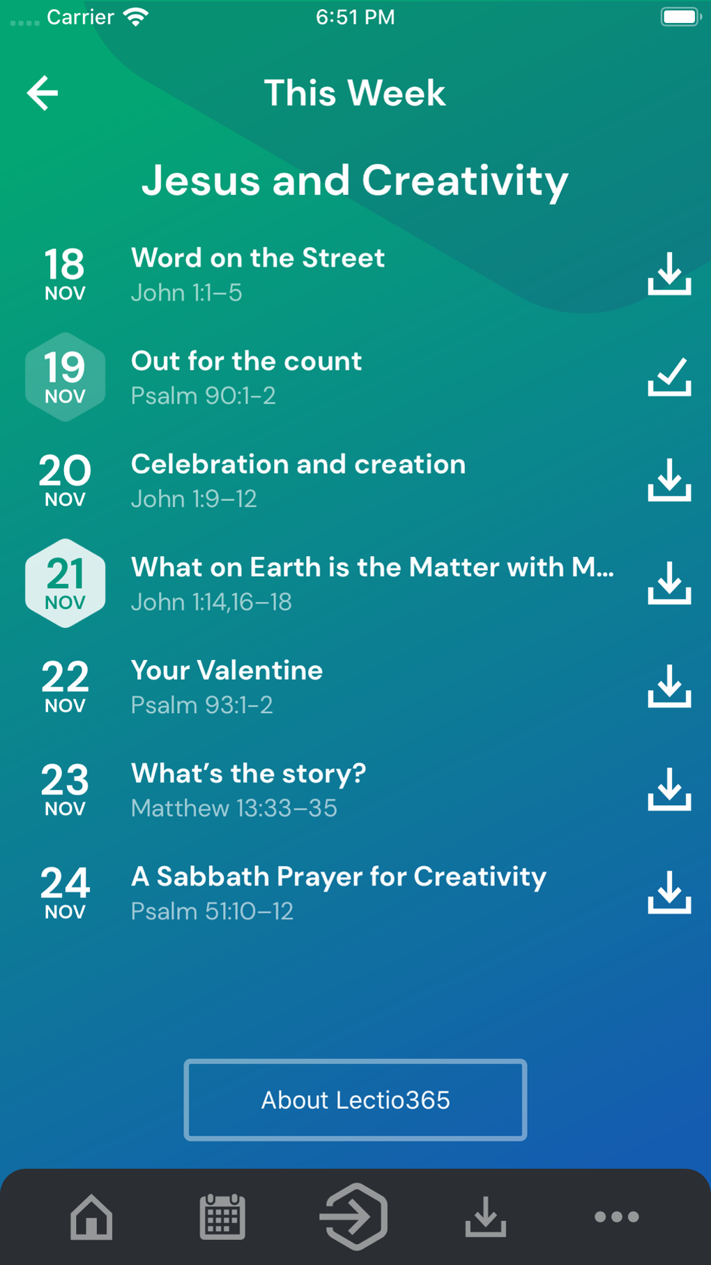Lectio 365 for iPhone - Download