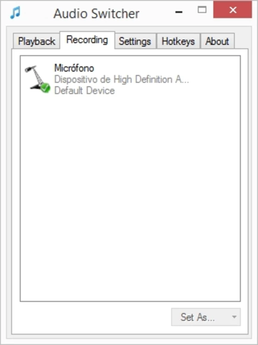 Audio Switcher - Download