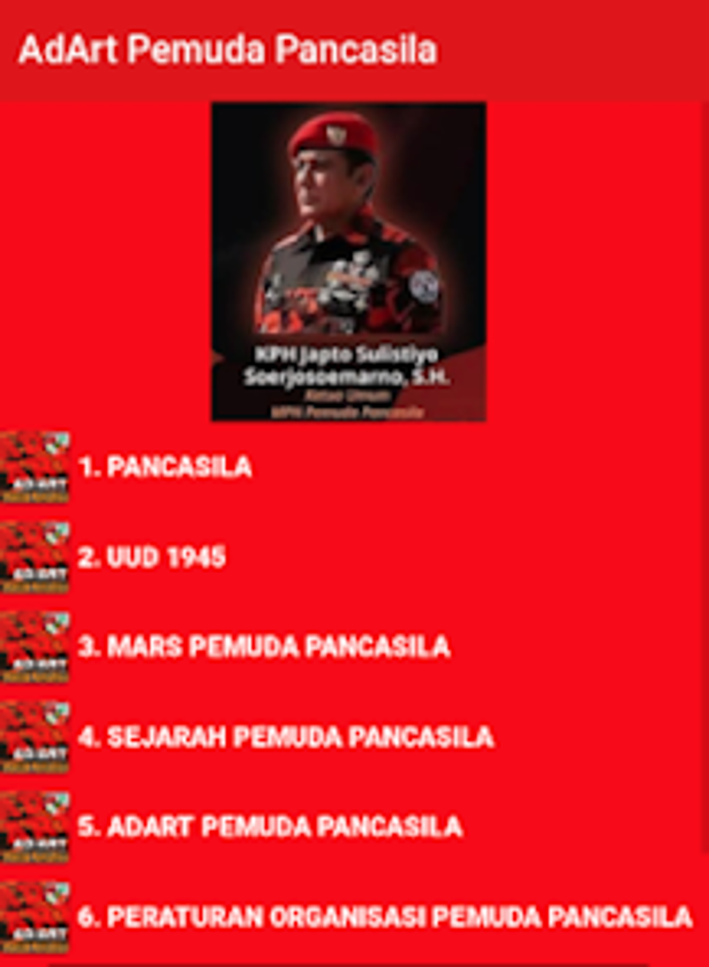 AdArt Pemuda Pancasila for Android - Download