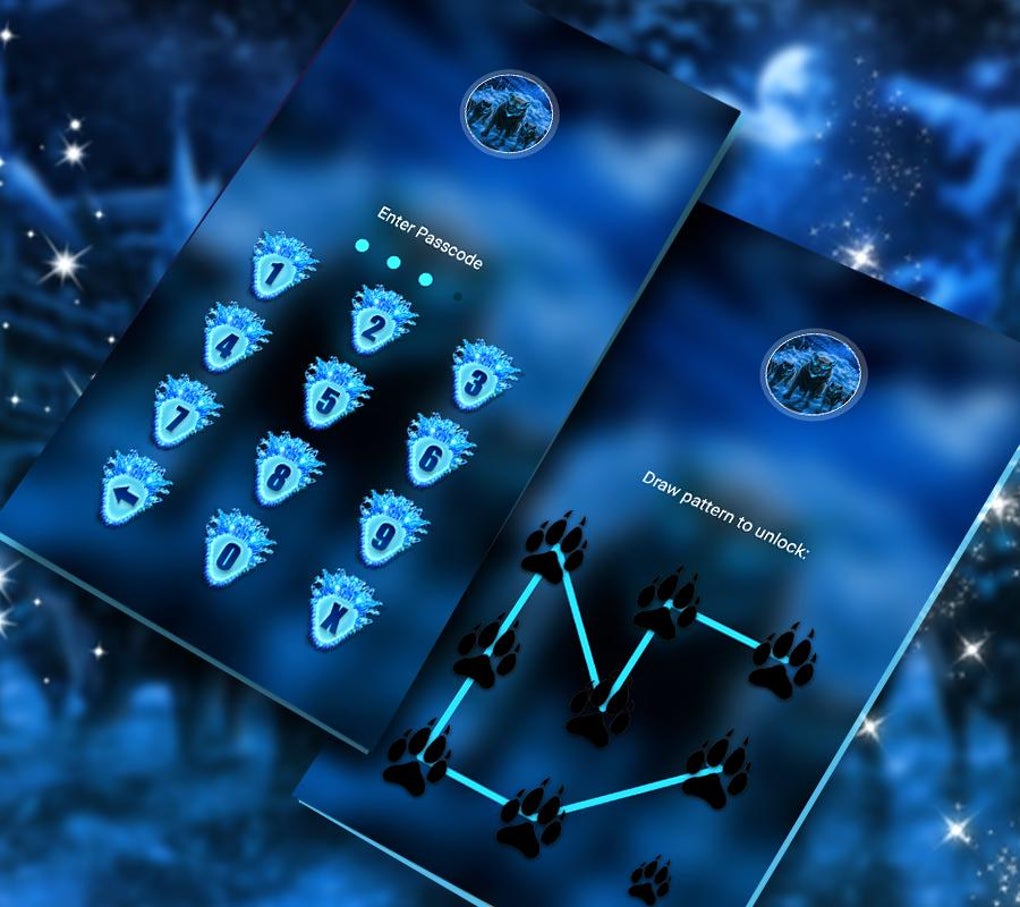 Blue Wolf Launcher Theme APK for Android - Download