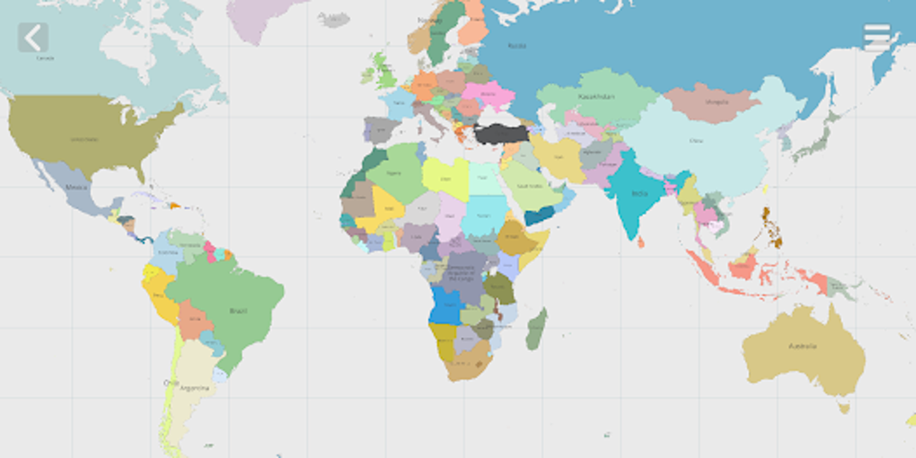 World Map Geography Quiz für Android - Download