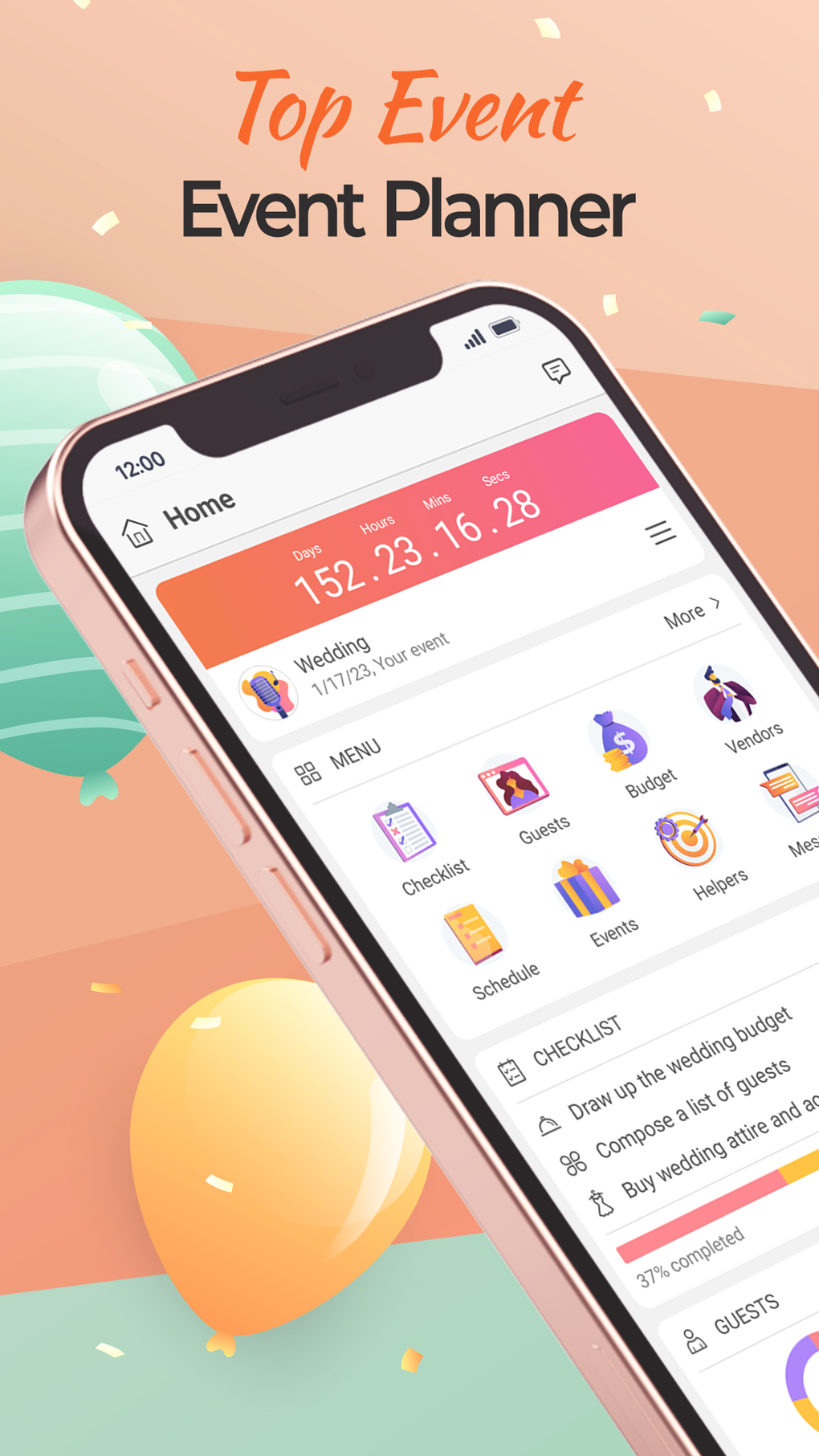 Event Planner: Birthday Party for iPhone - Download