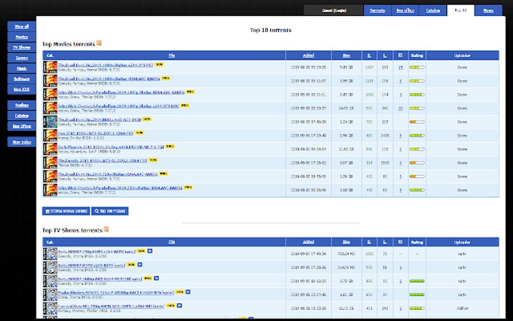 Rarbg Filter for Google Chrome - Extension Download