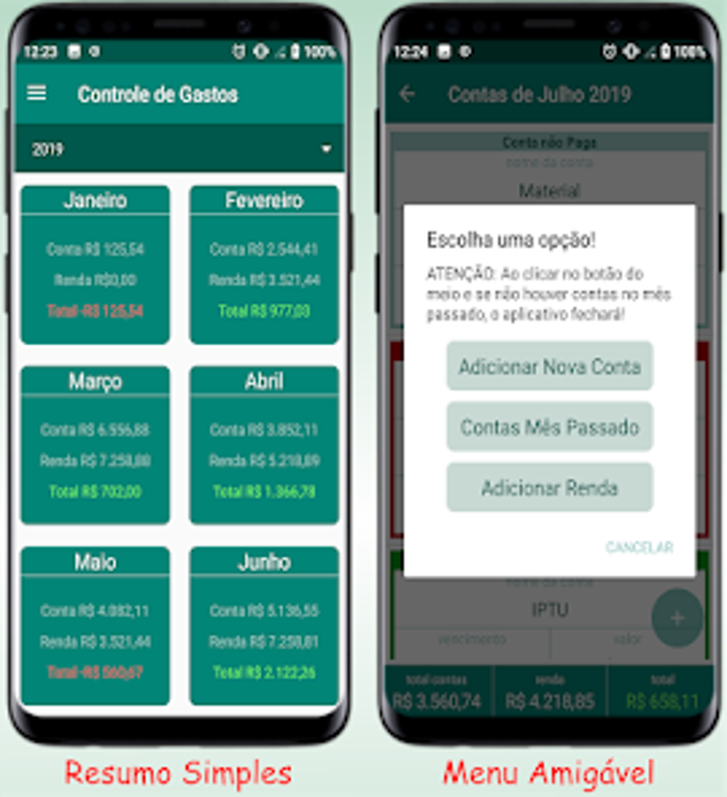 Controle de Gastos: Contas for Android - Download
