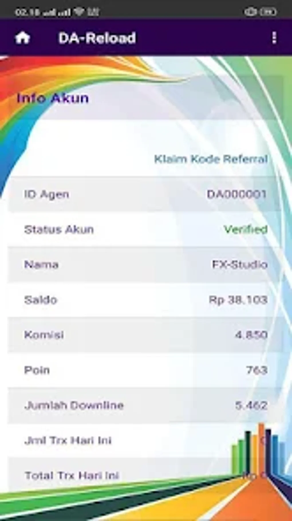 DA-Reload Multi Payment Pulsa for Android - Download