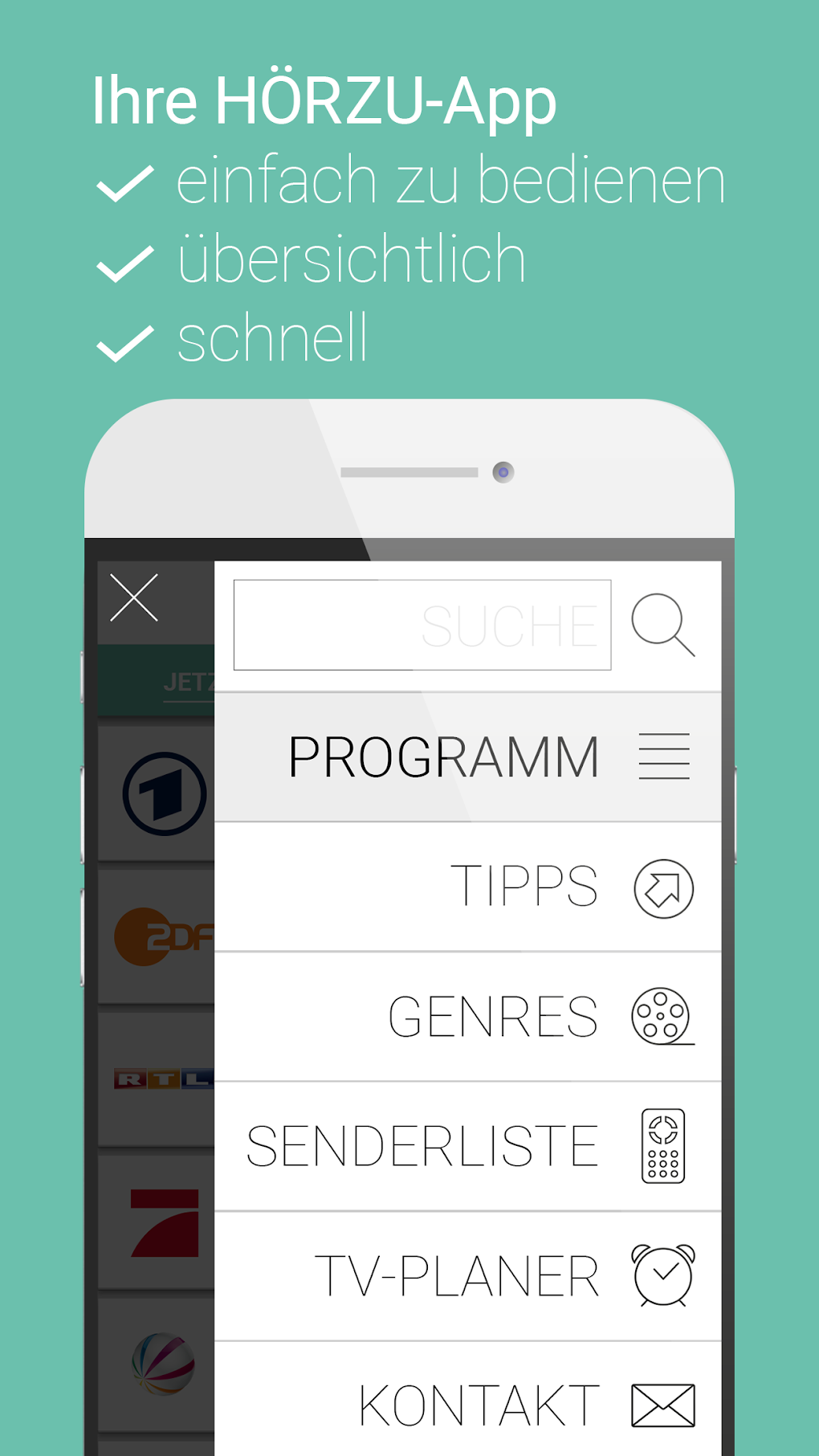 HÖRZU TV Programm als TV-App APK für Android - Download