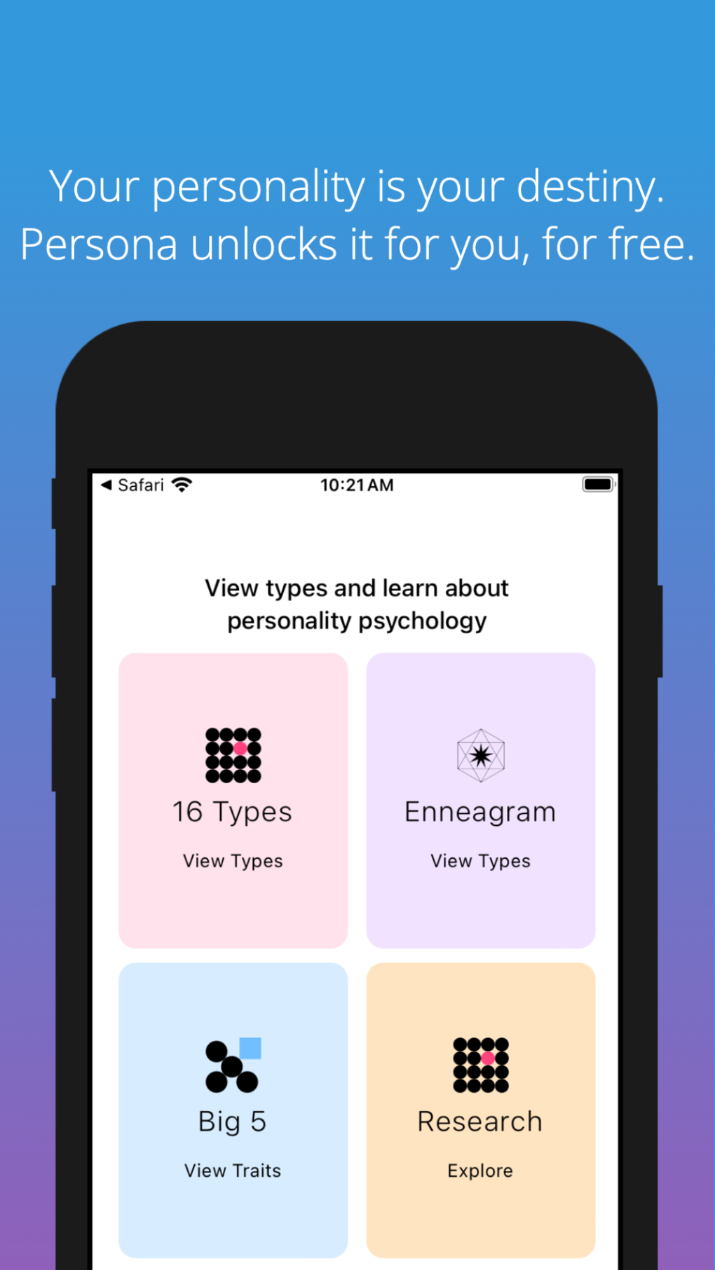 Persona: Personality Analysis für iPhone - Download