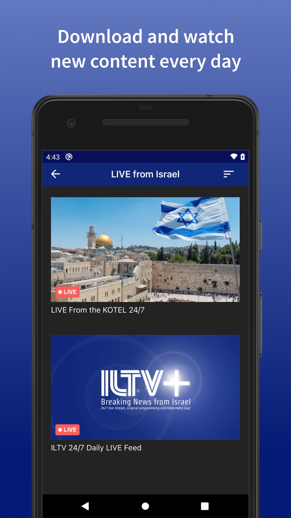 ILTV Israel News More for Android - Download