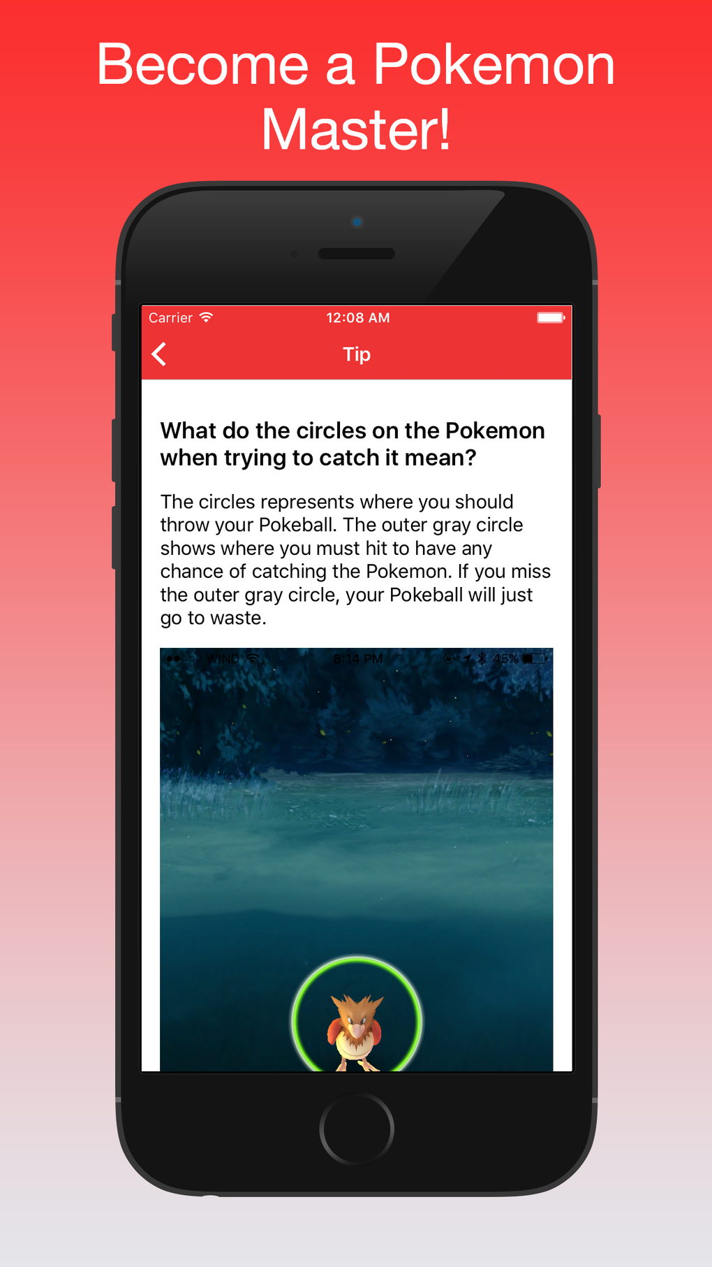 GoGuide - Tips and Help for Pokemon Go para iPhone - Descargar