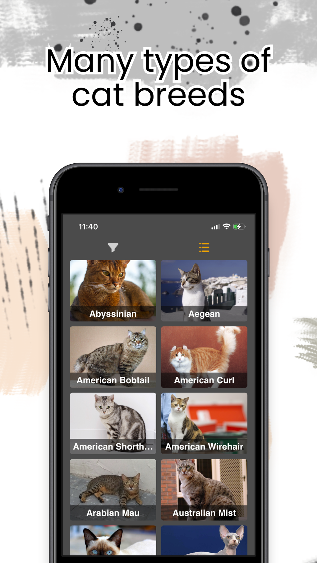 Cat Breeds - Cat Encyclopedia pour iPhone - Télécharger