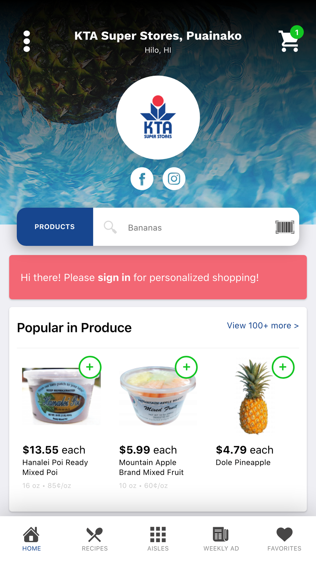 KTA Super Stores para iPhone - Descargar