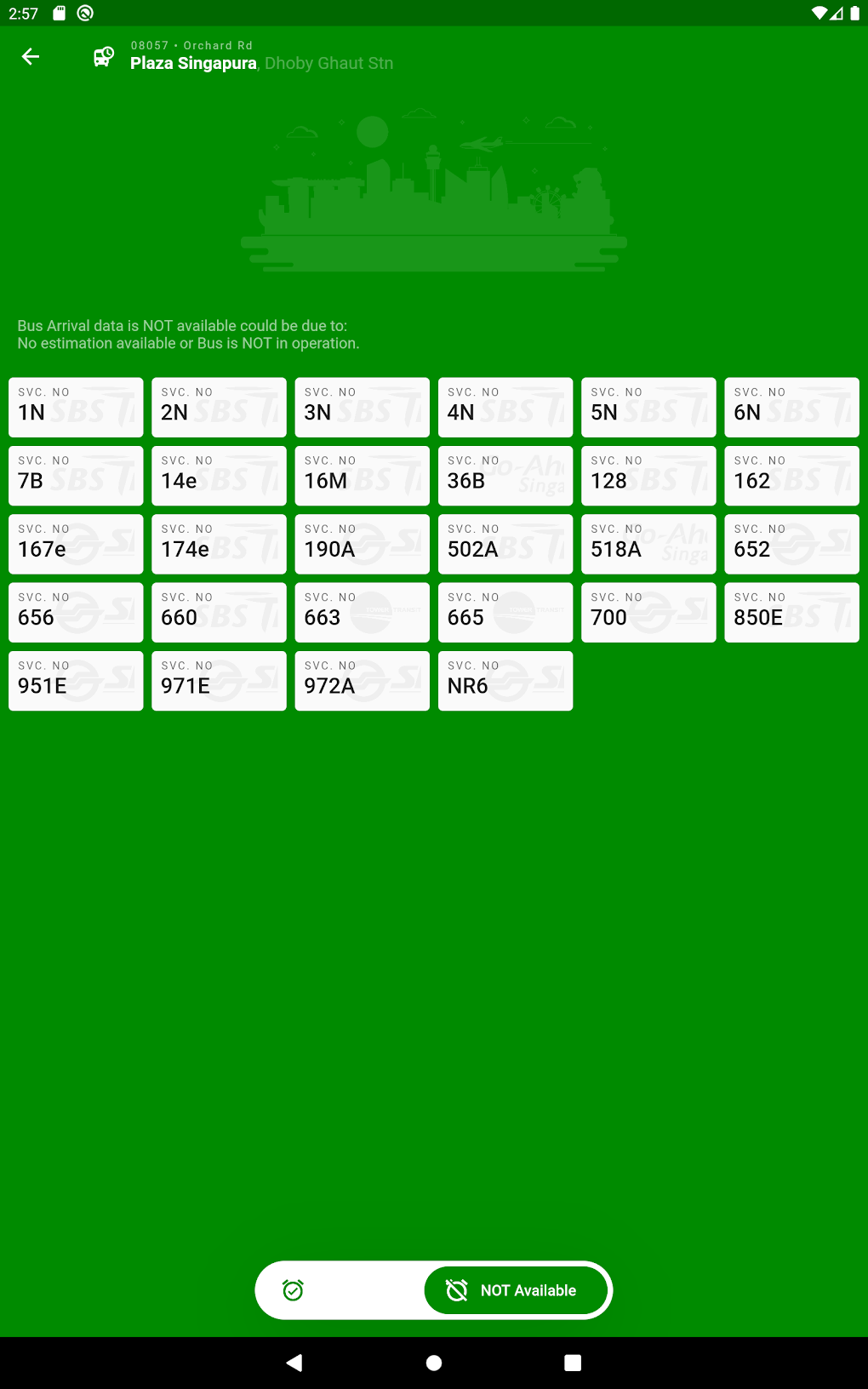 SG Bus: Bus Arrival Time EZ-Link Card Reader App for Android - Download
