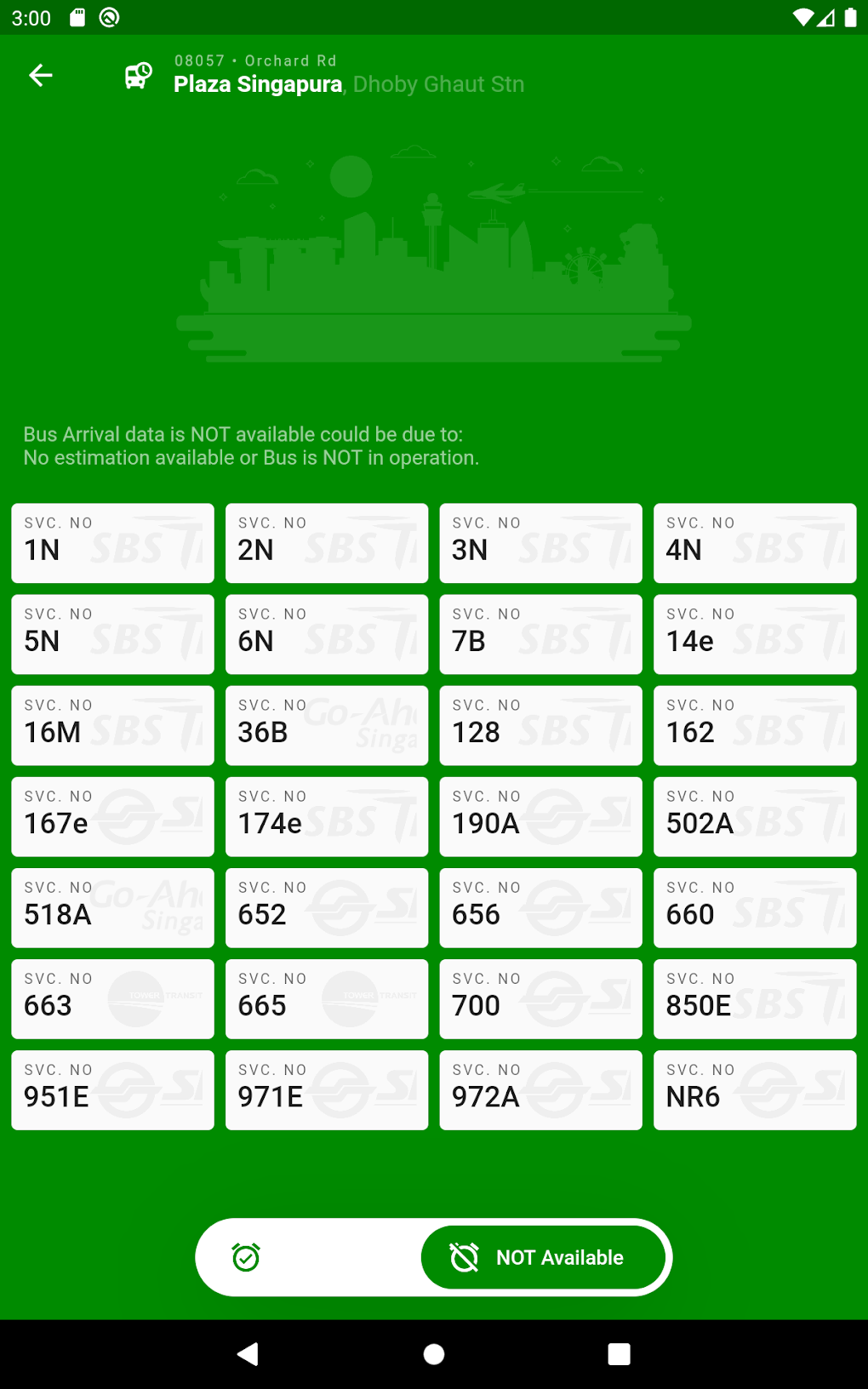 SG Bus: Bus Arrival Time EZ-Link Card Reader App for Android - Download