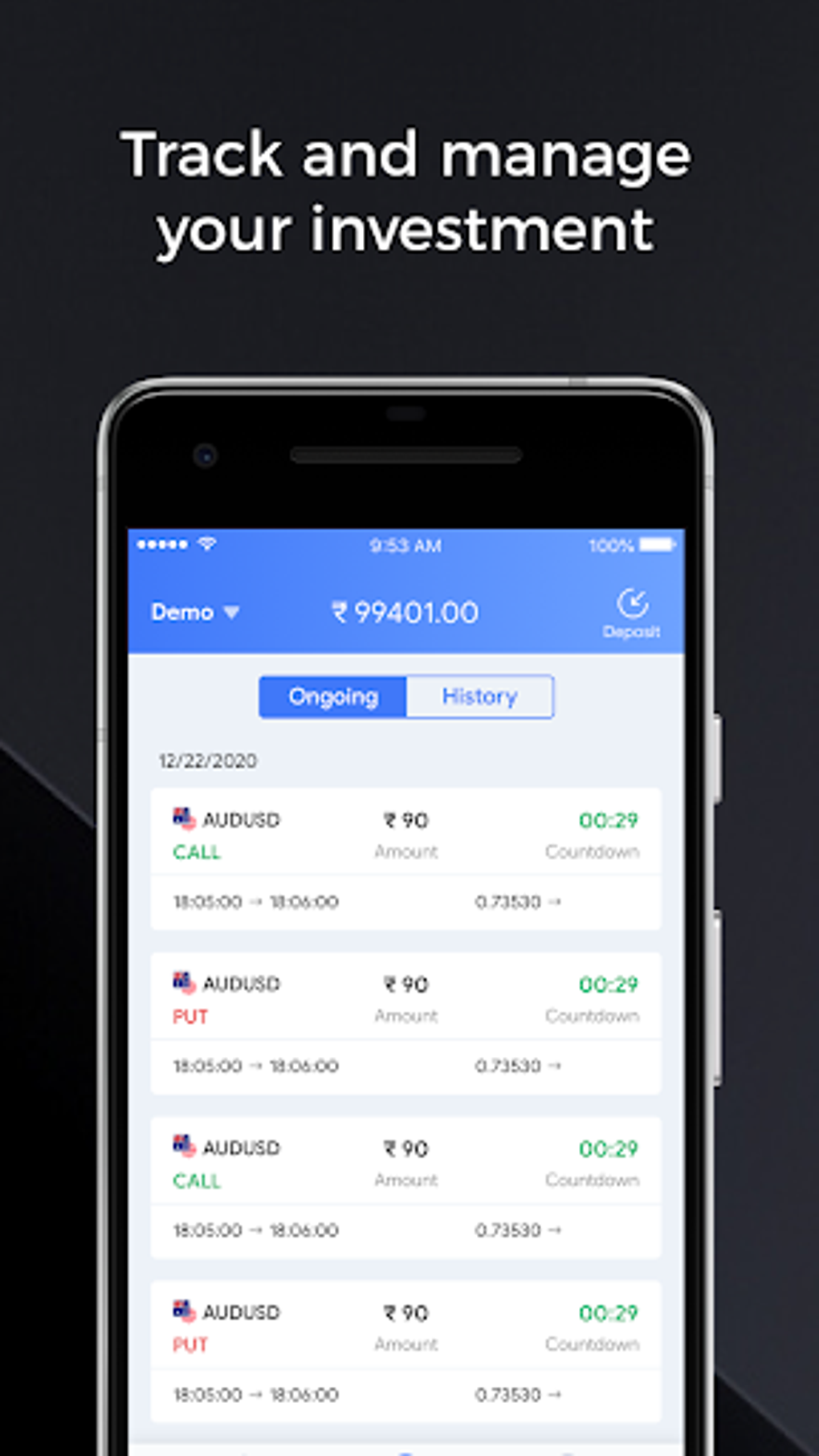 GO Trade Mobile Trading Platform for Android - Download