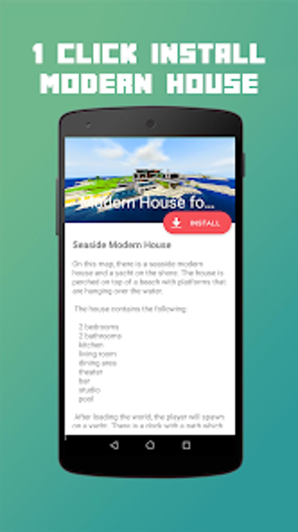 Android 용 Modern House for MCPE - 다운로드