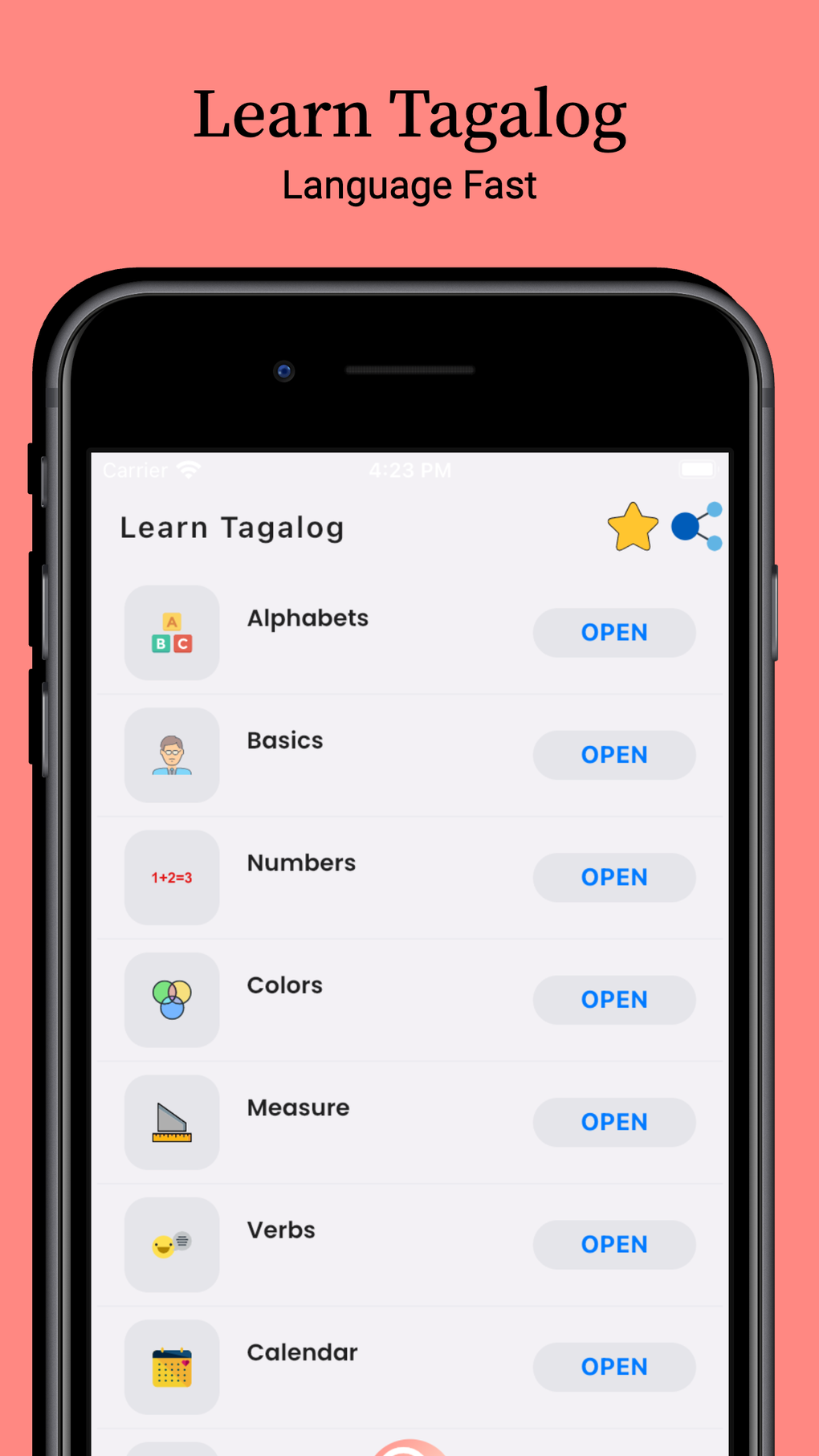 Learn Tagalog For Beginners for iPhone - Download